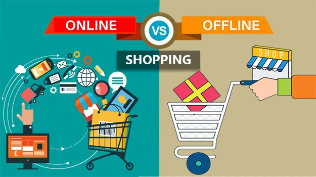 Difference between online store and Offline physical store